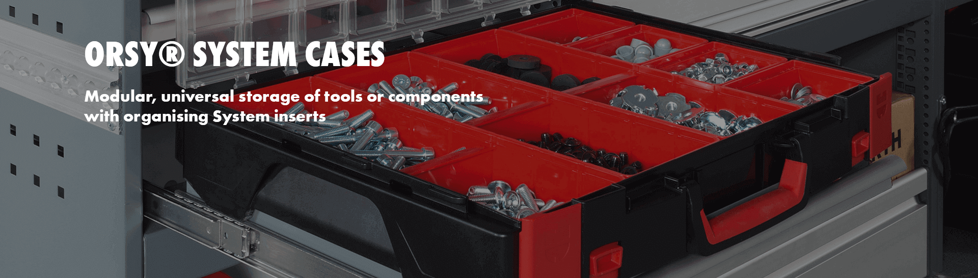 ORSY® System Cases: Modular storage boxes - Würth UK Ltd.