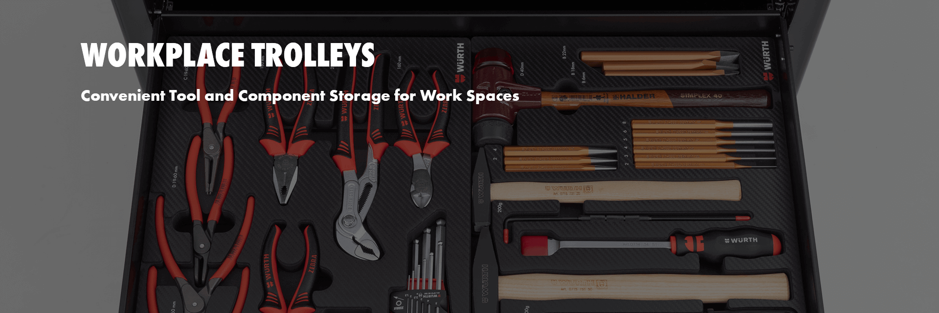 Workshop Trolleys: Convenient Tool and Component Storage for Work Spaces