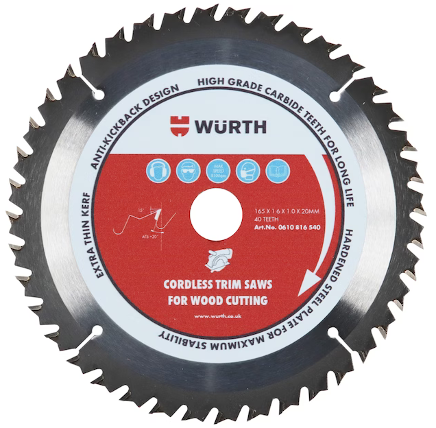 Circular Saw Blades - Würth UK Ltd.