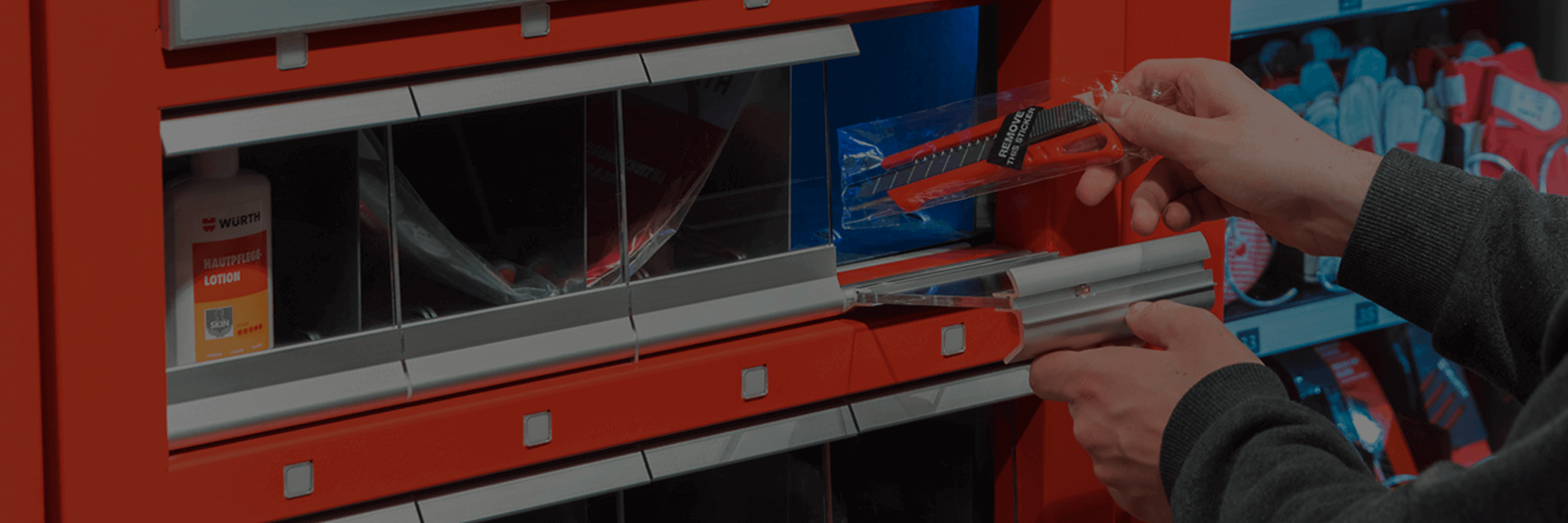 ORSY®mat Equipment Vending - E-Procurement Solution - Würth UK Ltd.